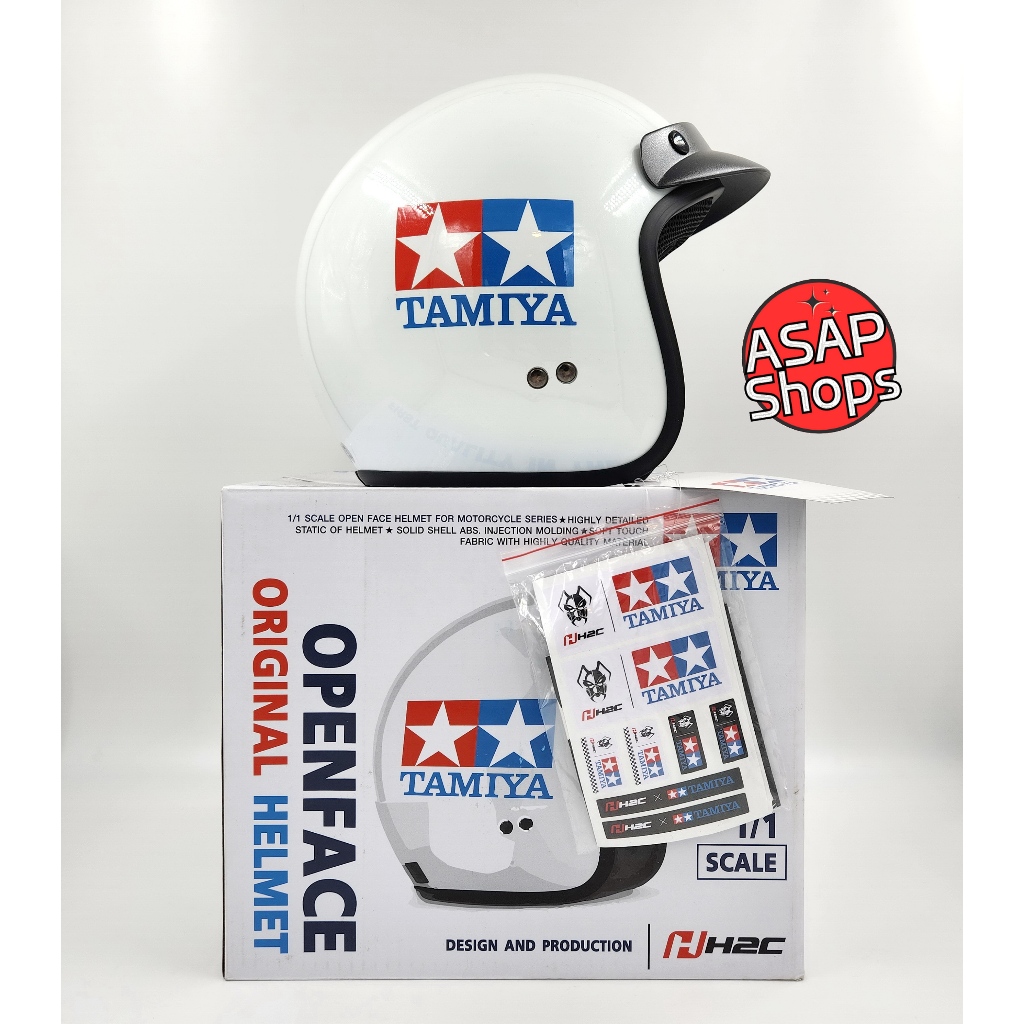 Helmet [Genuine] Honda H2C x TAMIYA Size L (600 mm.) White ...