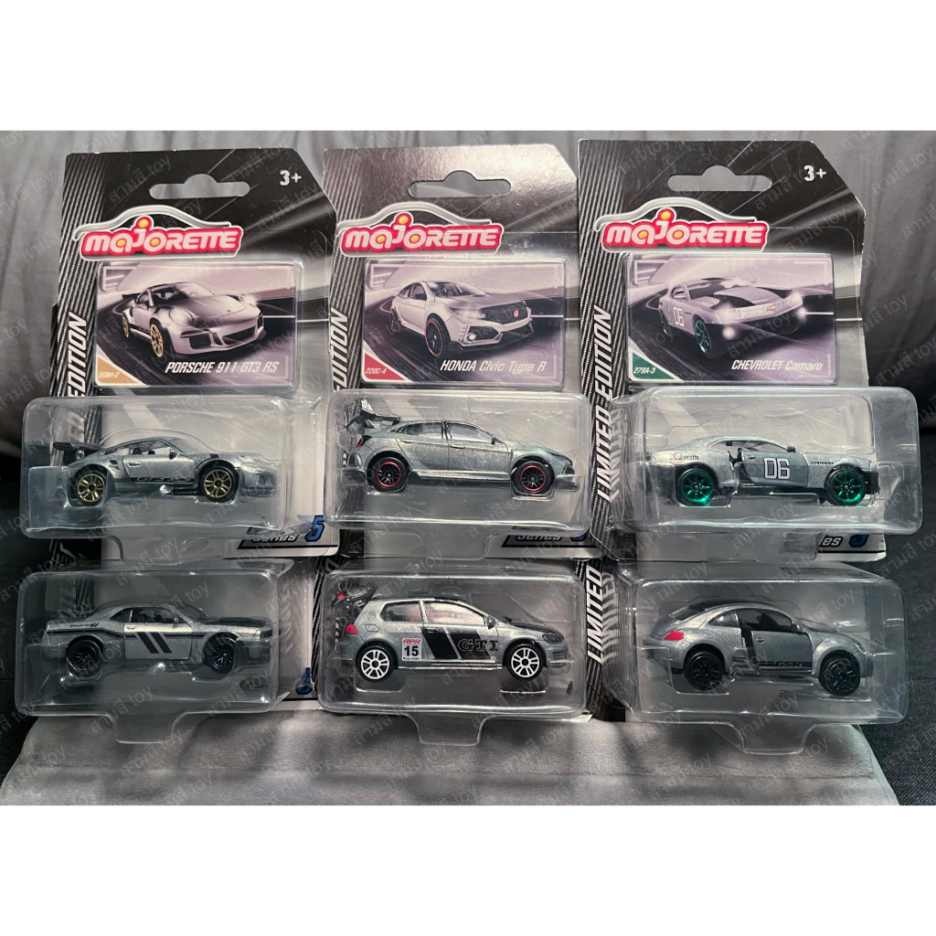 Majorette Metal Limited Series 5 Diecast Model Car Complete Set Of 6 ...
