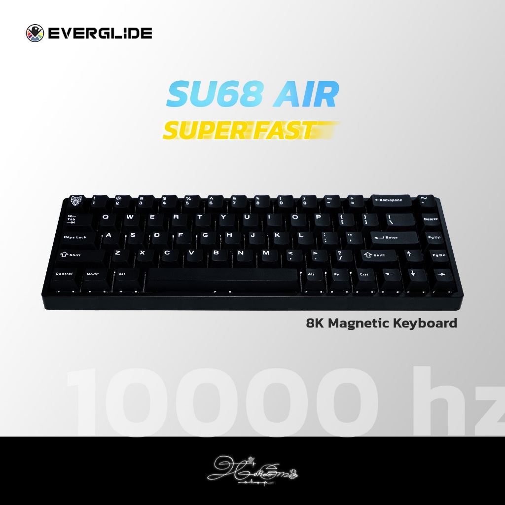 Everglide SU68 AIR (Skyline/MM Switch) Hall Effect Keyboard Rapid ...