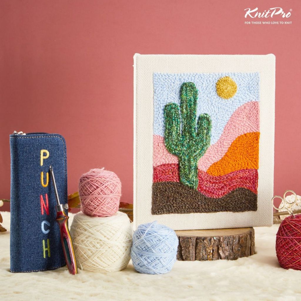 KnitPro Punch Needle Set Fuzzy Embroidery | Shopee Malaysia