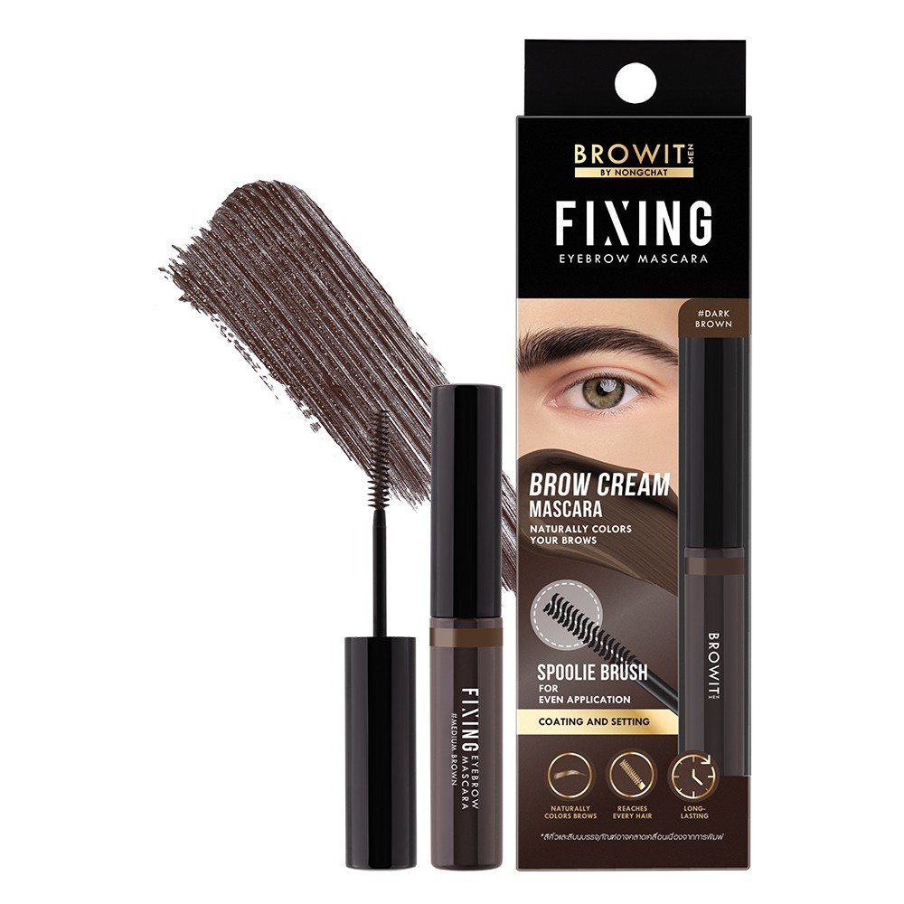 Browit Fixing Eye Brown Mascara 3.5g Creamy Eyebrow For Men Helps ...