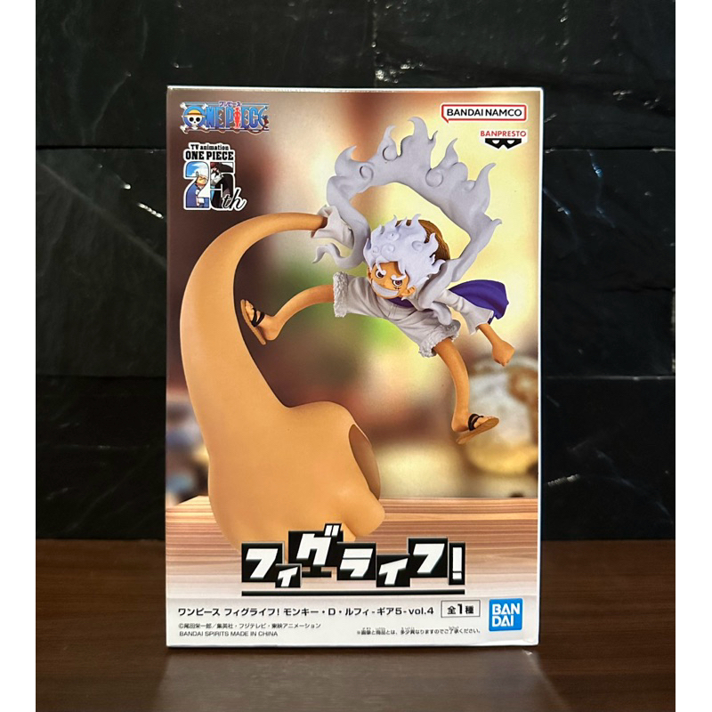 (% Original License) Luffy Gear5 Gear5 One Piece Fig Life Figure Vol.4 ...