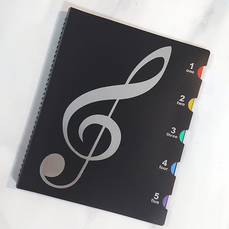 File For Music Notes Can Put 20 Sheets Of Songs On The Note You Don't ...