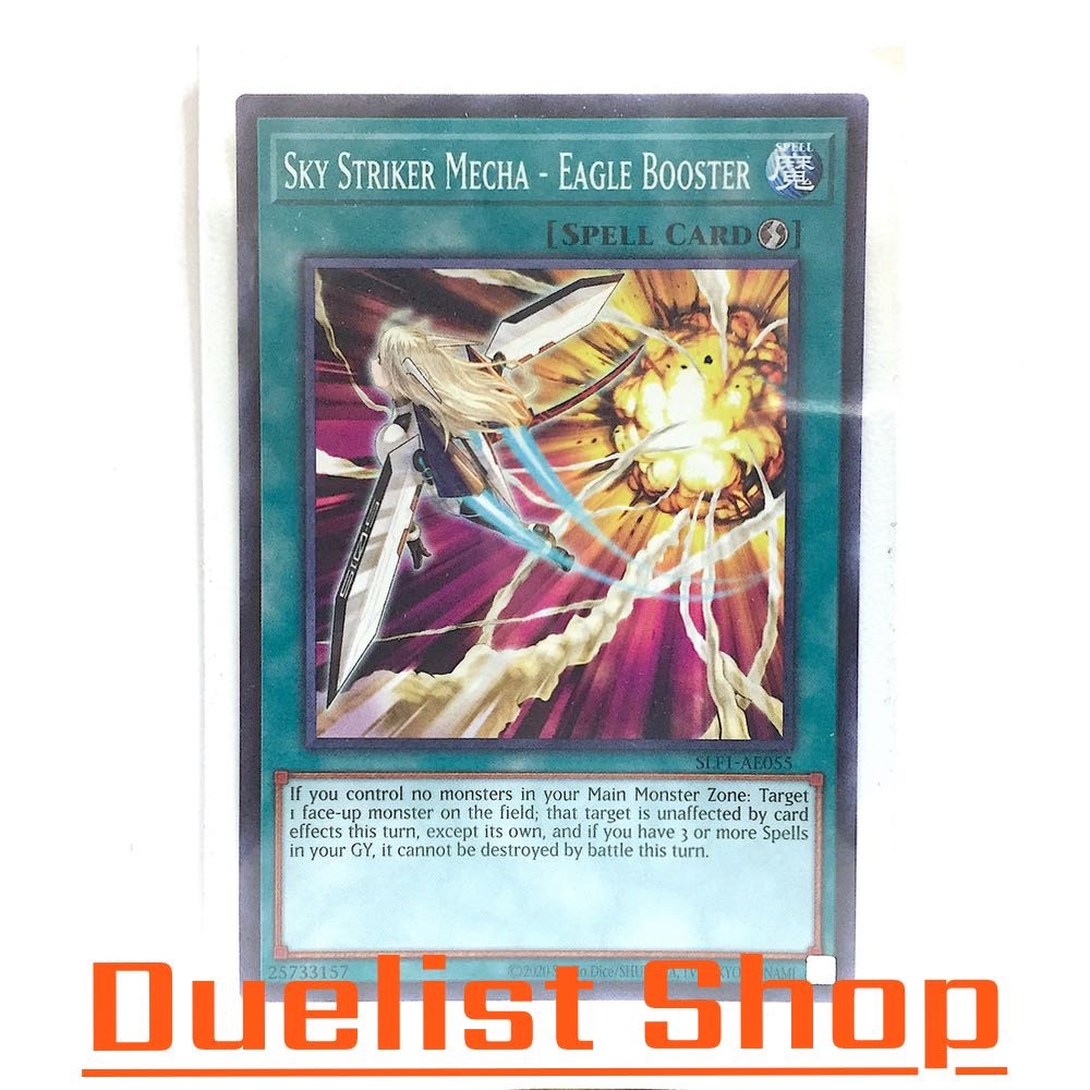 Sky Striker Mecha-Eagle Booster (N) Spell [Quick-Play] SLF1-AE055 Yukio Card Set (Yu-Gi-Oh!) OCG ...