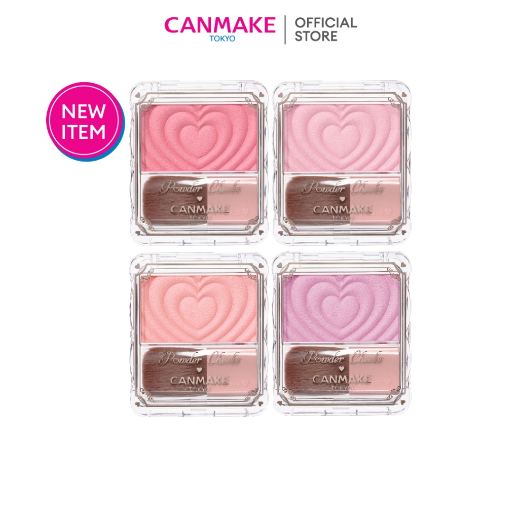 CANMAKE Powder Cheeks Translucent Blush Fine Pearl Ingredients | Shopee Malaysia