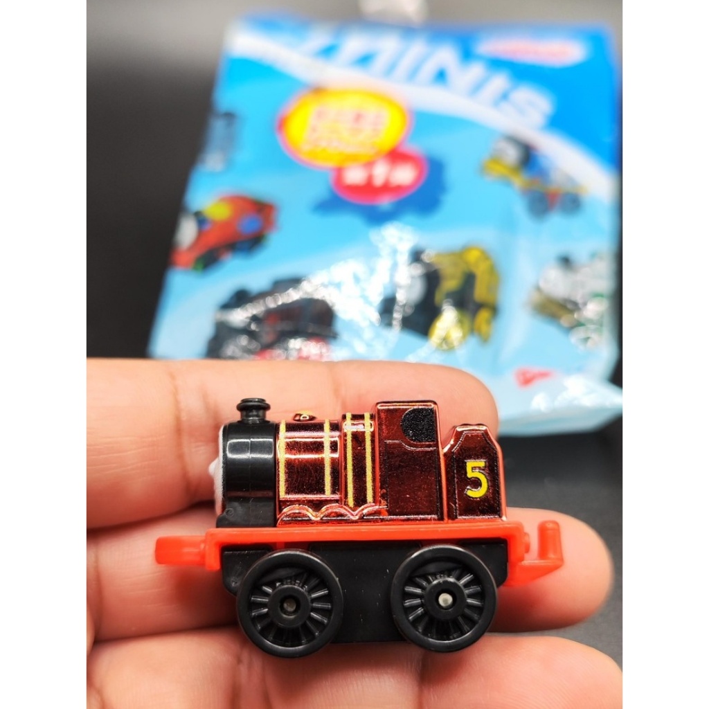 Thomas & Friends mini Train-JAMES Metallic Red figure Size 3.5 cm ...