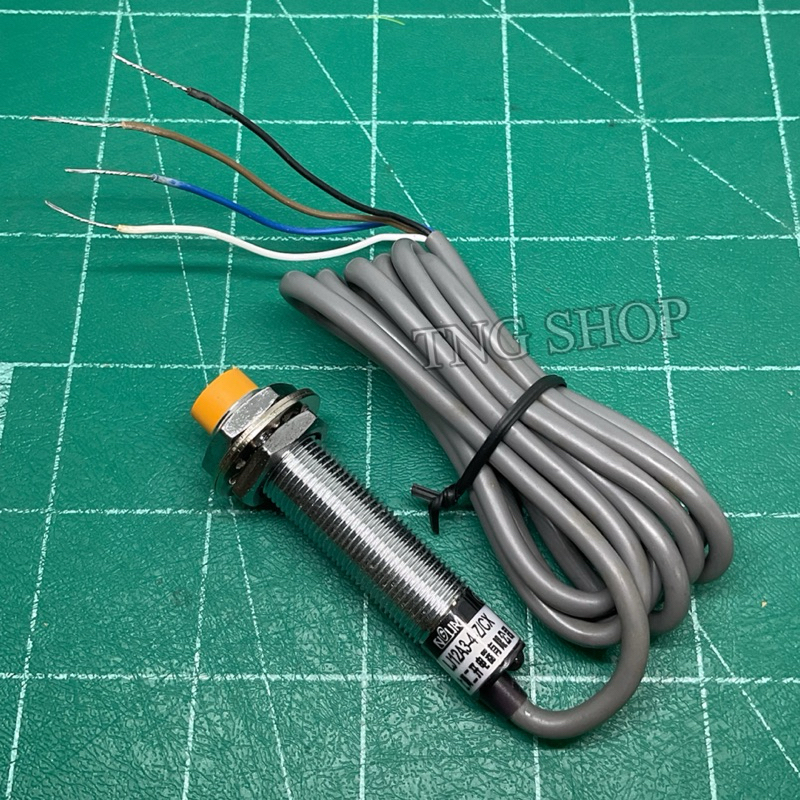 LJ12A3-4-Z/CX Metal Detector Sensor 4mm Capture Distance M12 4 Wire 6 ...