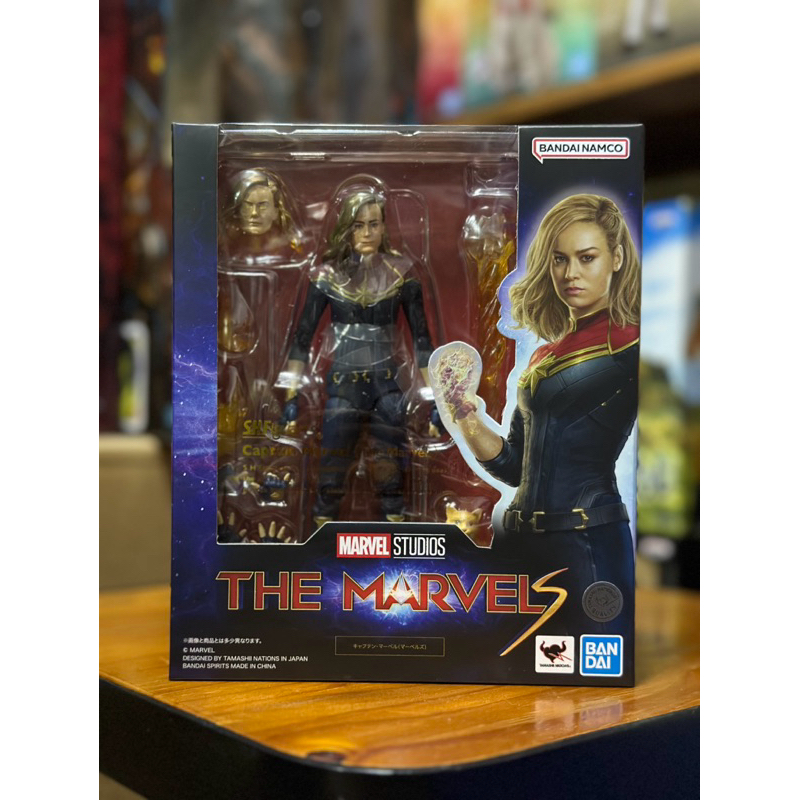 S.H.Figuarts SHF Captain Marvel (The Marvels) | Shopee Malaysia