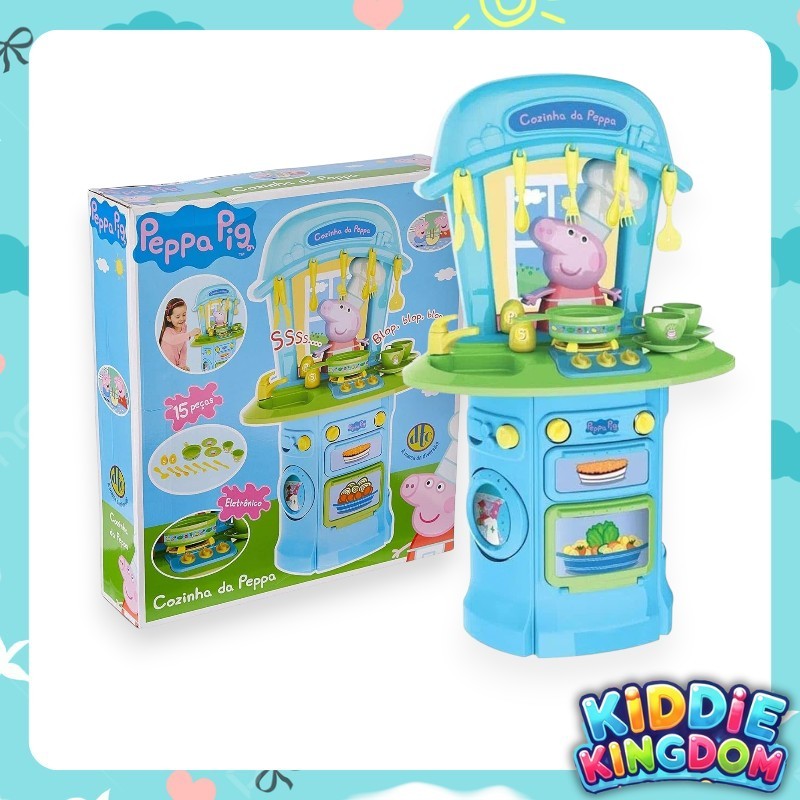 Peppa Pig My First Kitchen Toys For Kids Kitchenware Set 1 | Shopee ...