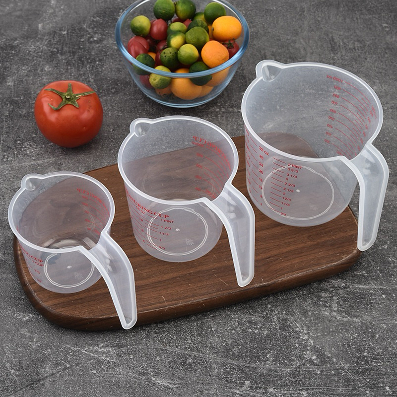 Plastic Measuring Cup Red Scale Jug 250/500ml | Shopee Malaysia