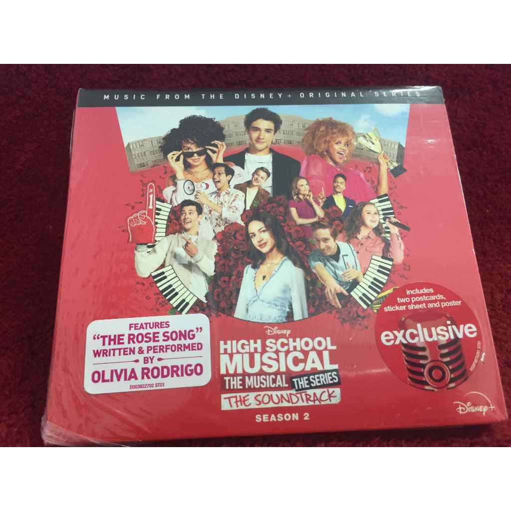 CD Universal Music High School Musical The Soundtrack Season 2 Cover ...