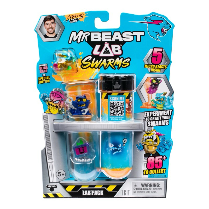New!!️Mr. Beast MrBeast Lab Swarms Atomic Series In A Pack Will Have 5 ...