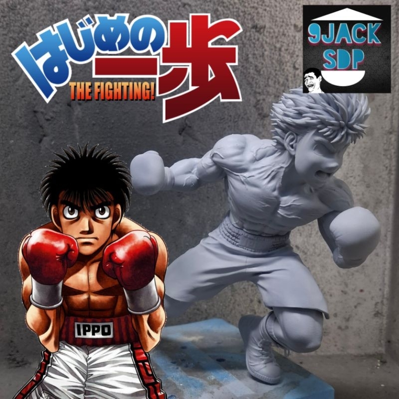 1/8 IPPO First Step To The Circle model resin Ipoh Boxer Universal ...