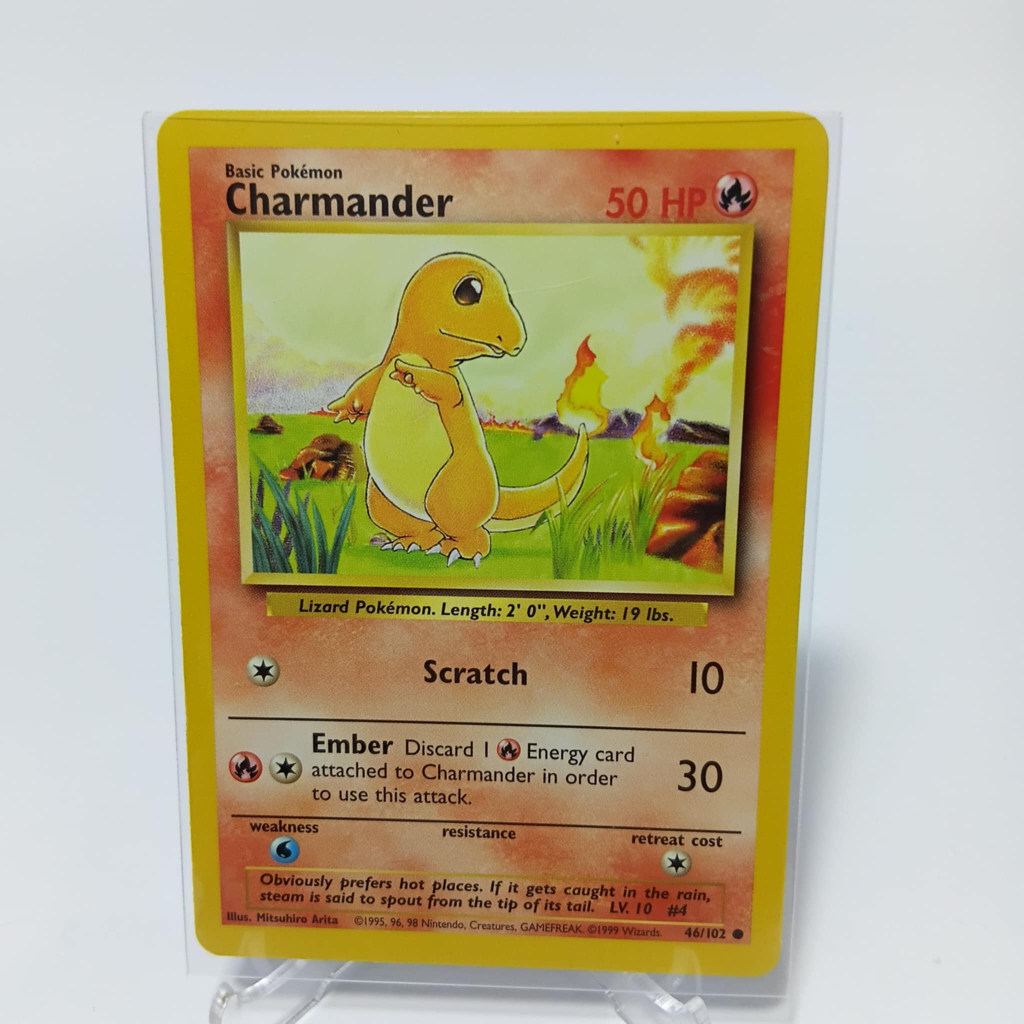 Charmander 46 – Pokémon Base Set (Trading Cards) | Shopee Malaysia