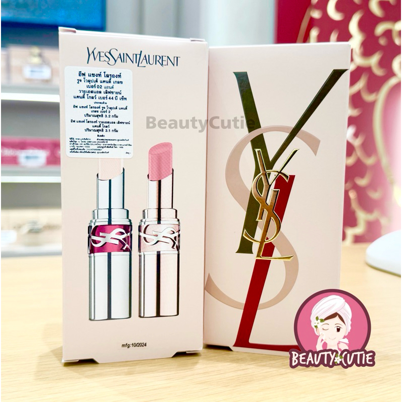 Ysl Love Shine Candy Glaze 02 + Glow 44B Produced 10/2024 Department ...