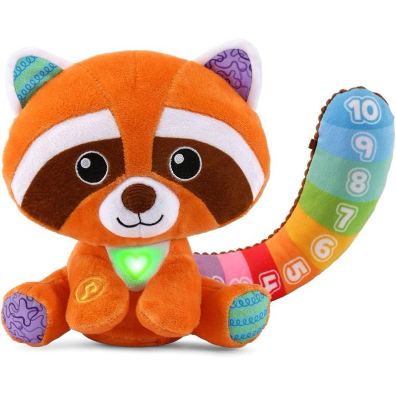 LeapFrog Colorful Counting Red Panda Fox Plush Toy | Shopee Malaysia