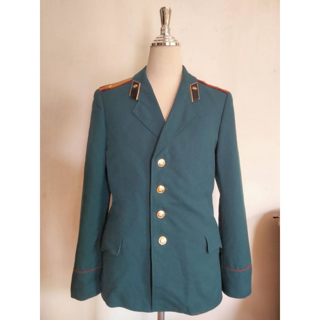 No.28 Vintage Soviet Army M69 Officer Parade Uniform 1980s Capalls 80s ...