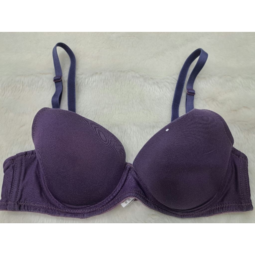 A/26 wacoal (Popline) Used Bra B70 Size Has A Thin Bubble Frame (Brown ...