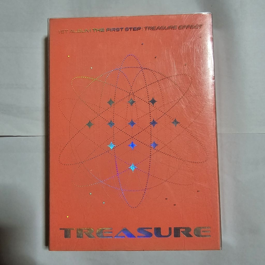 TREASURE 1st ALBUM [THE FIRST STEP:TREASURE EFFECT] ORANGE VER ...