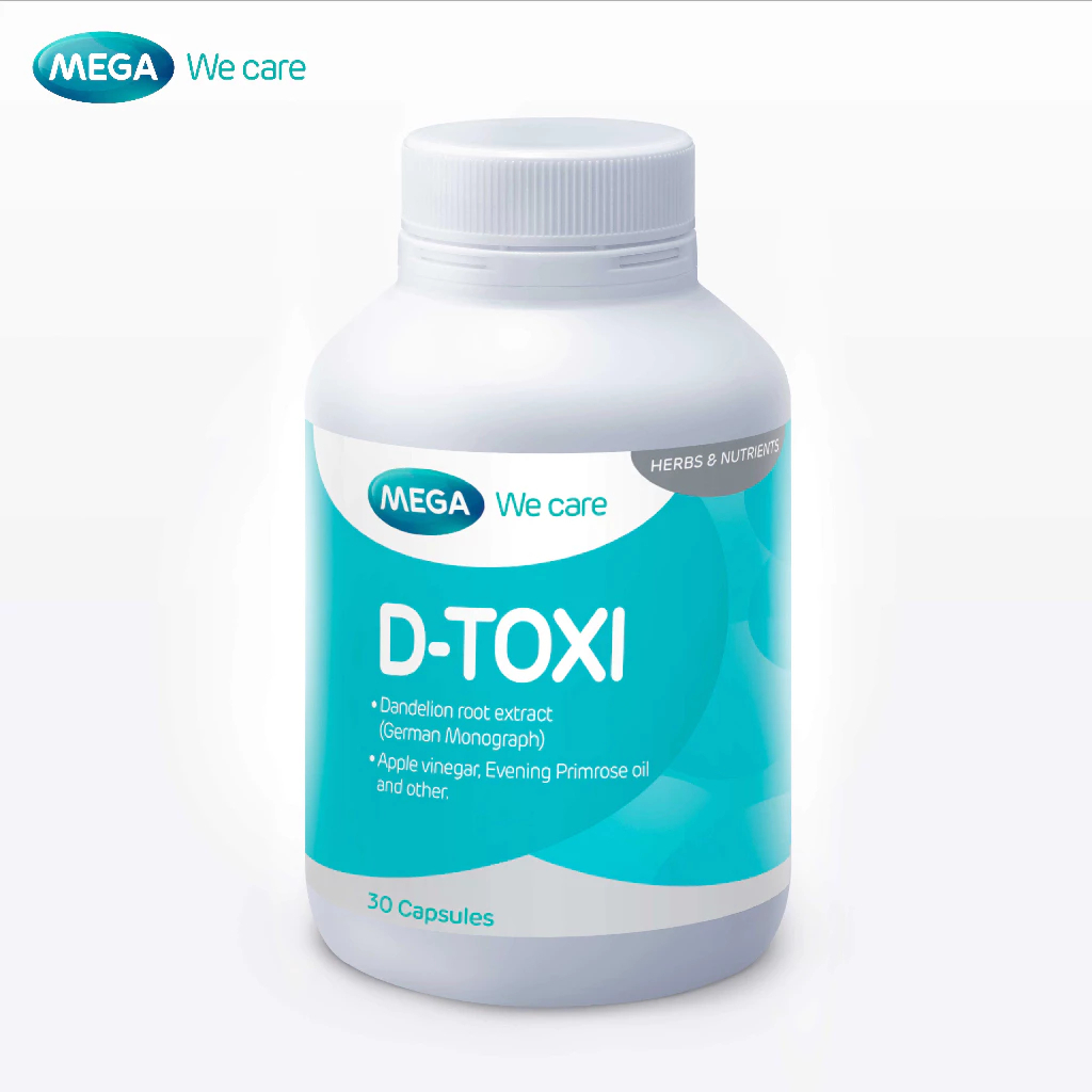MEGA We care D-TOXI (30 cap)-Detox (30 Tablets) | Shopee Malaysia