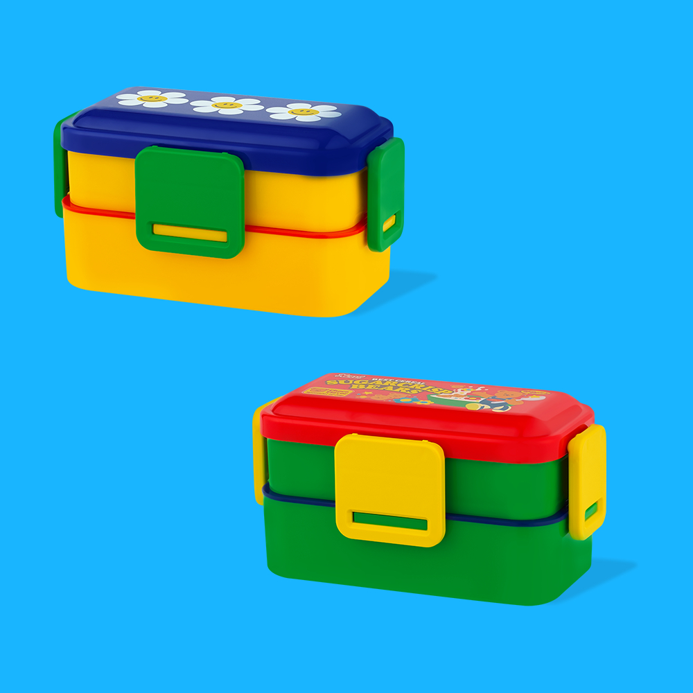 Pre-order [Wiggle Wiggle] 2-tier lunch box | Shopee Malaysia