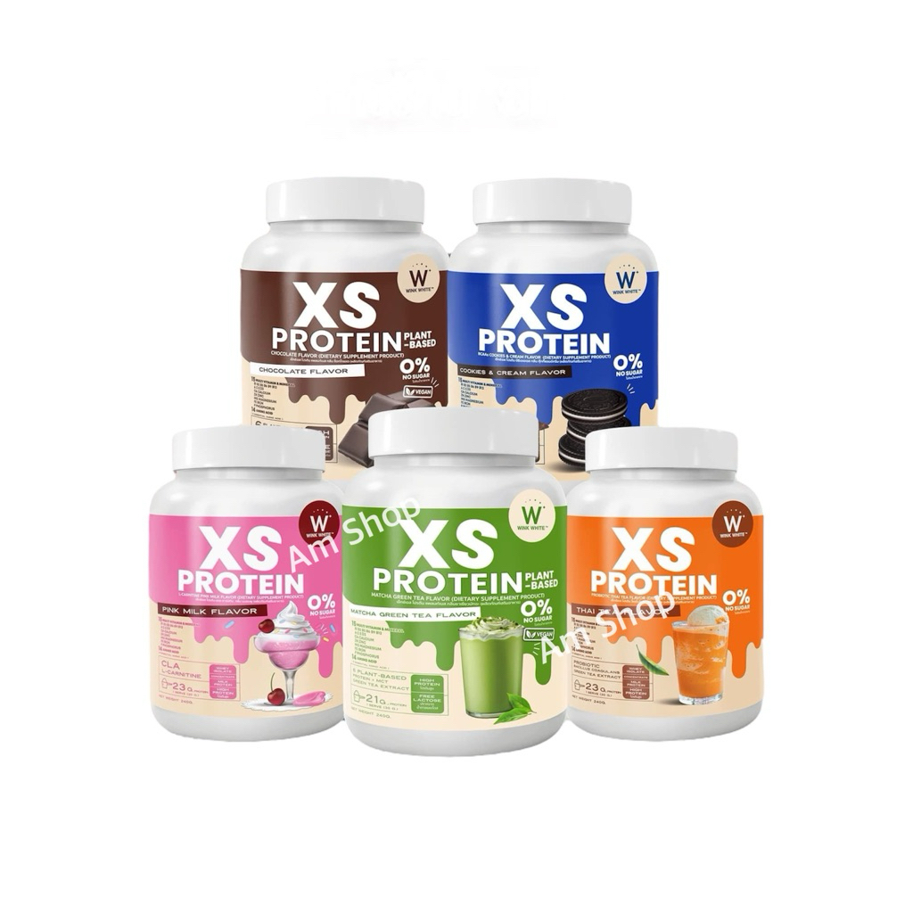 WINK WHITE XS Protein 5 Flavors 240g | Shopee Malaysia