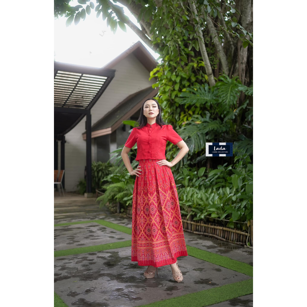 Set Chitralada Crop Prae Whale 5 Colors | Shopee Malaysia