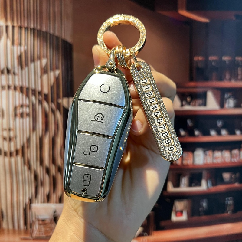 Silicone Car Remote Key Case For BYD ATTO 3 (2022-2024) Dolphin Sealed ...