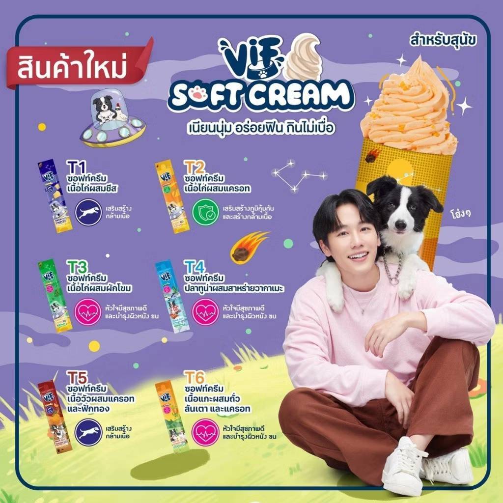 Dog Snacks VIF Soft Cream 15g.*40 Sachets (Box Lift) | Shopee Malaysia