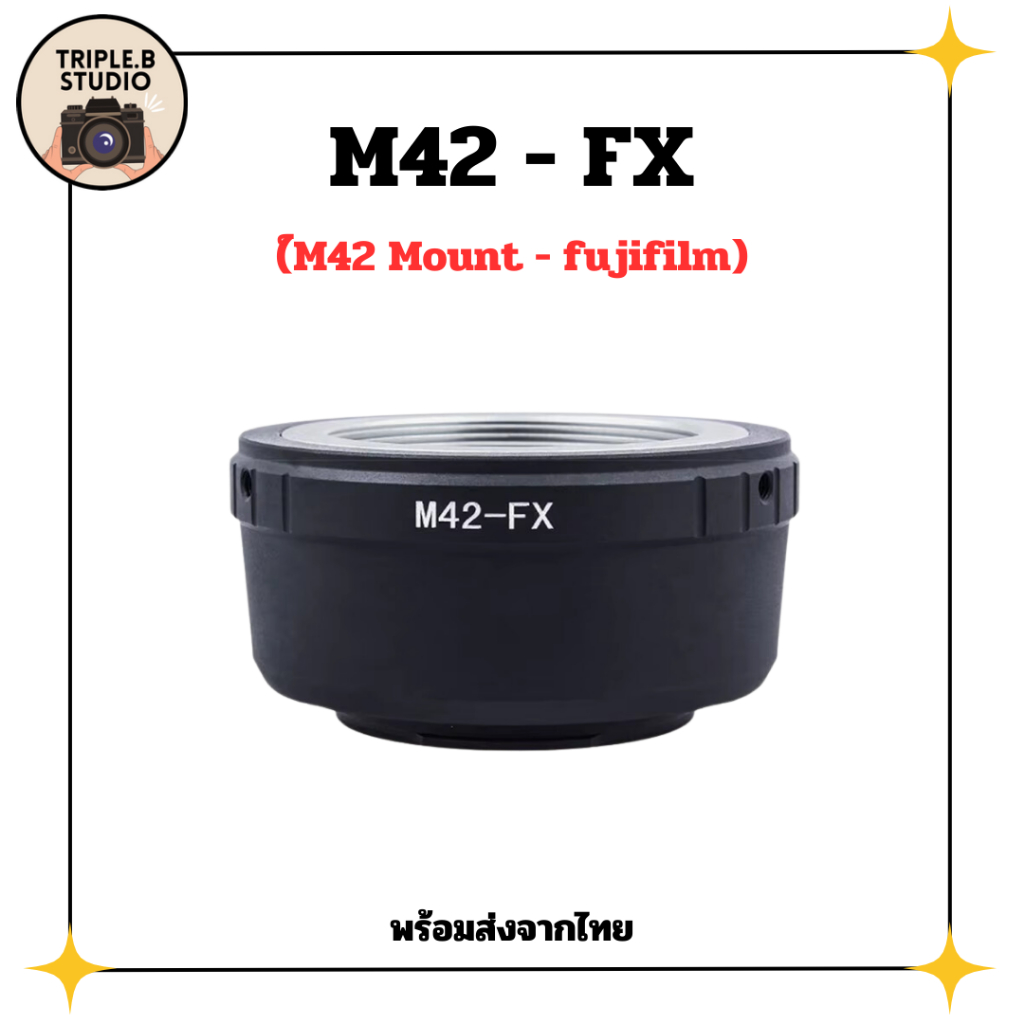 (M42-FX) Lens mount adapter M42-Fujifilm (FX) | Shopee Malaysia