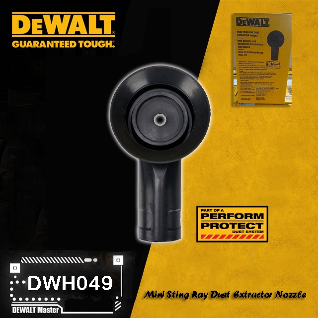 DeWALT DWH049 Mini Sting Ray Dust Extractor Nozzle | Shopee Malaysia