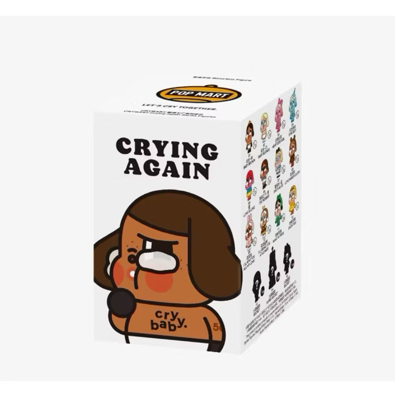 100% Authentic Popmart Random Box Cry baby "crying again" (Win secret ...