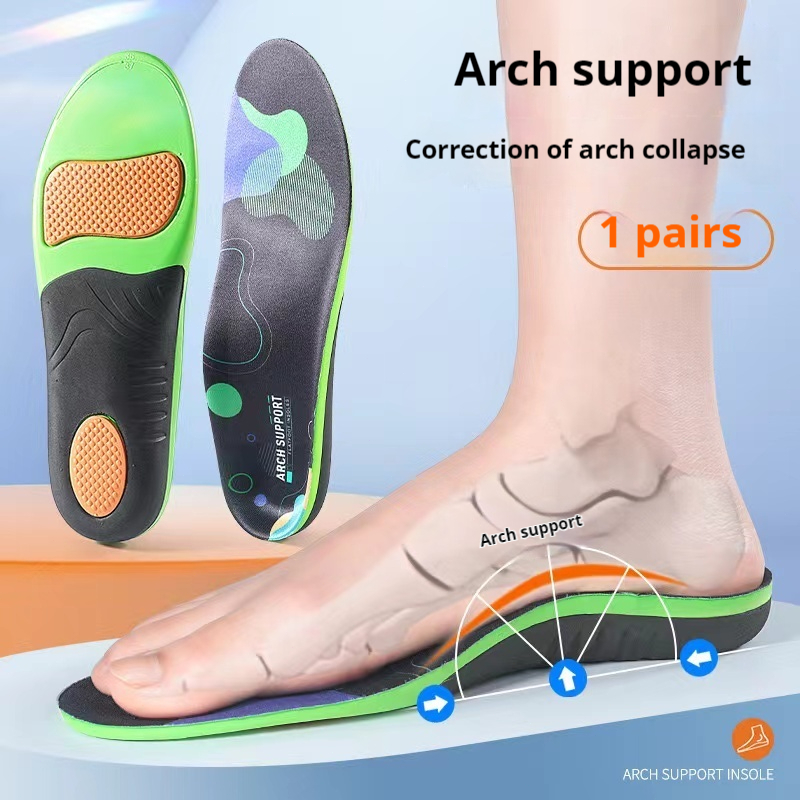 Flat Foot Correction Arch Insole Leg Shape valgus Calf XO Shoe | Shopee ...
