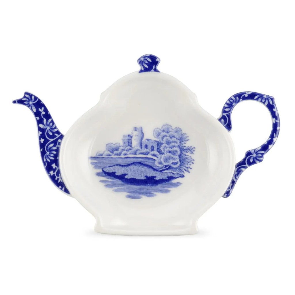 Spode Blue Italian Tea Bag Tidy or Spoon Rest | Shopee Malaysia