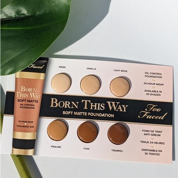 Authentic Too Faced Born This Way Soft Matte Foundation Tester | Shopee ...