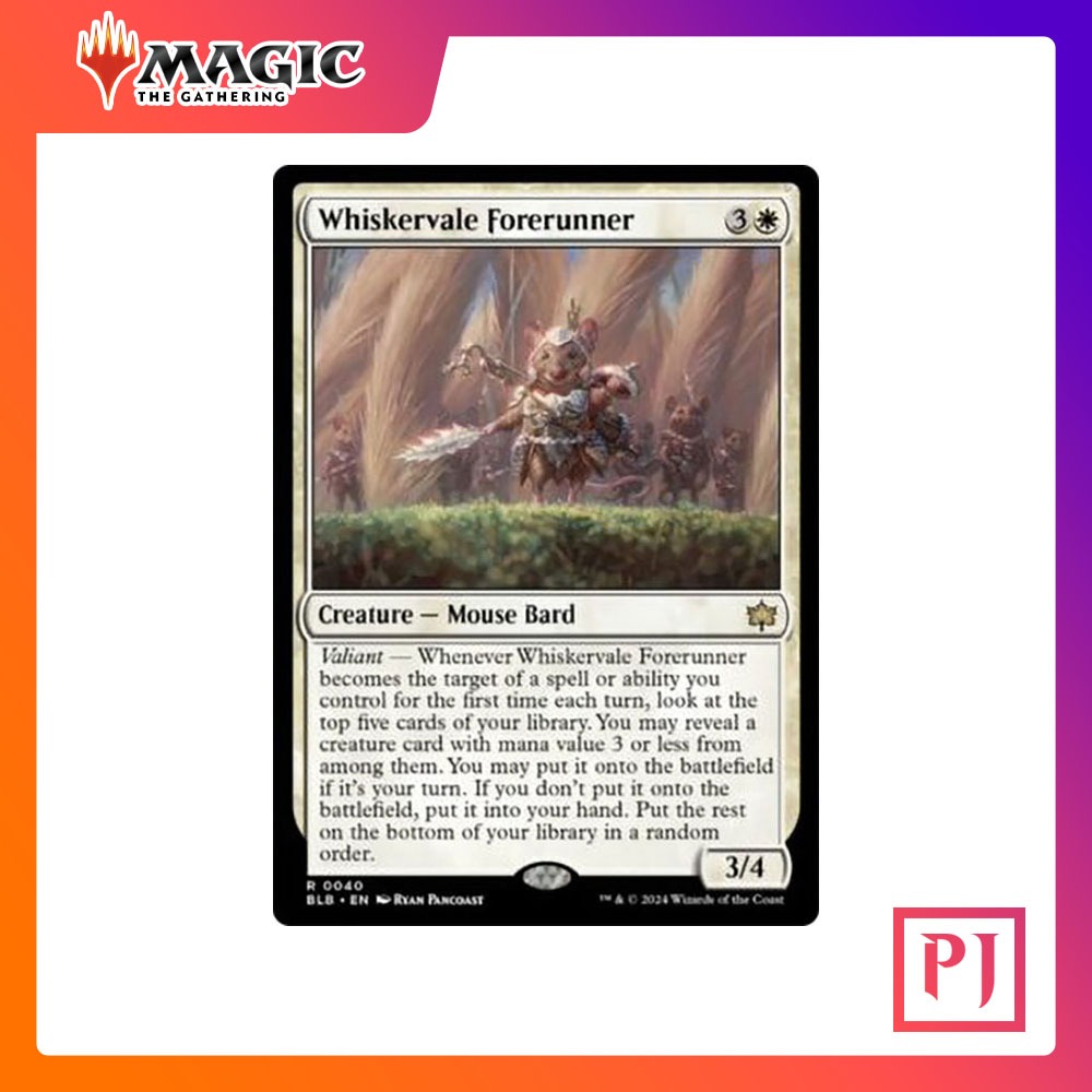 [MTG] Whiskervale Forerunner [BLB] [WHITE] [RARE] [NORMAL] [ENG] (Magic ...