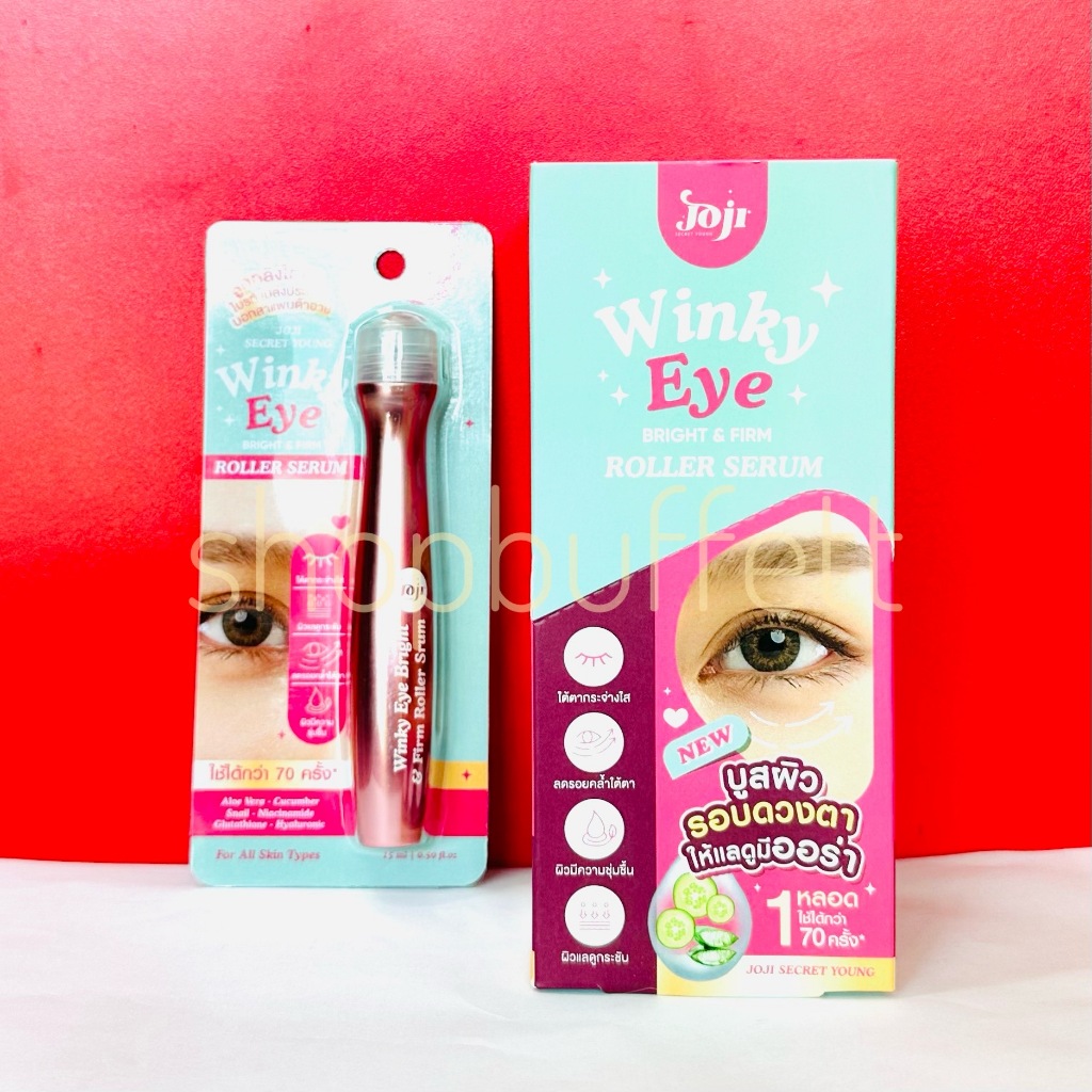 (1 Box)JOJI SECRET YOUNG WINKY EYE BRIGHT & FIRM ROLLER SERUM | Shopee ...