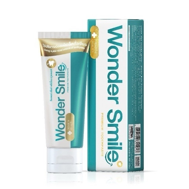 Wonder Smile Toothpaste 80g. For White Teeth Orthodontic Tooth Reduce ...
