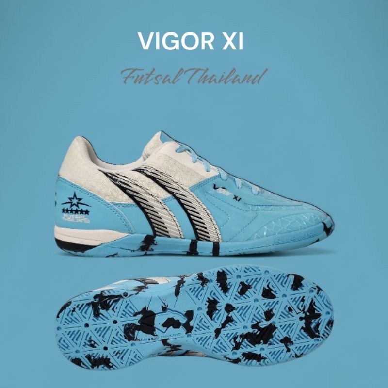 License Product Futsal Shoes Pan VIGOR XI TOP PF-14R2-LW | Shopee Malaysia