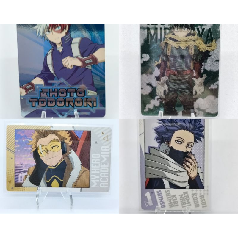 Authentic Anime Cards Collection My Hero Academy MHA Academia ...