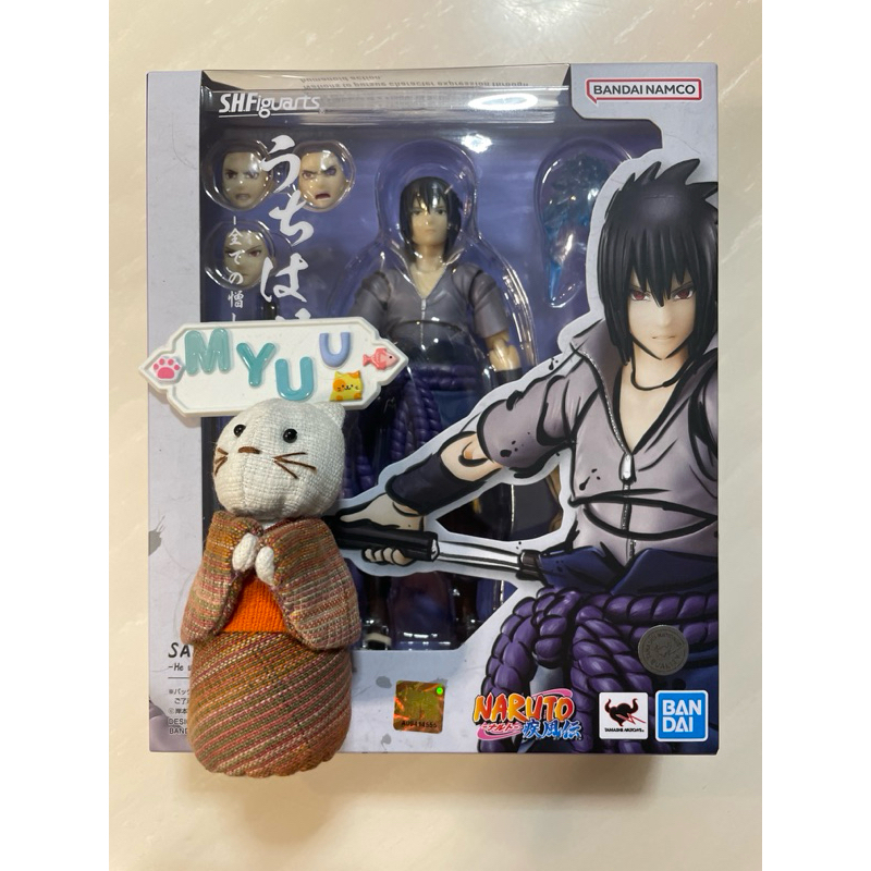 NEW Uchiha Sasuke Naruto SHF S.H.Figuarts Figuarts Bandai Myuu | Shopee ...