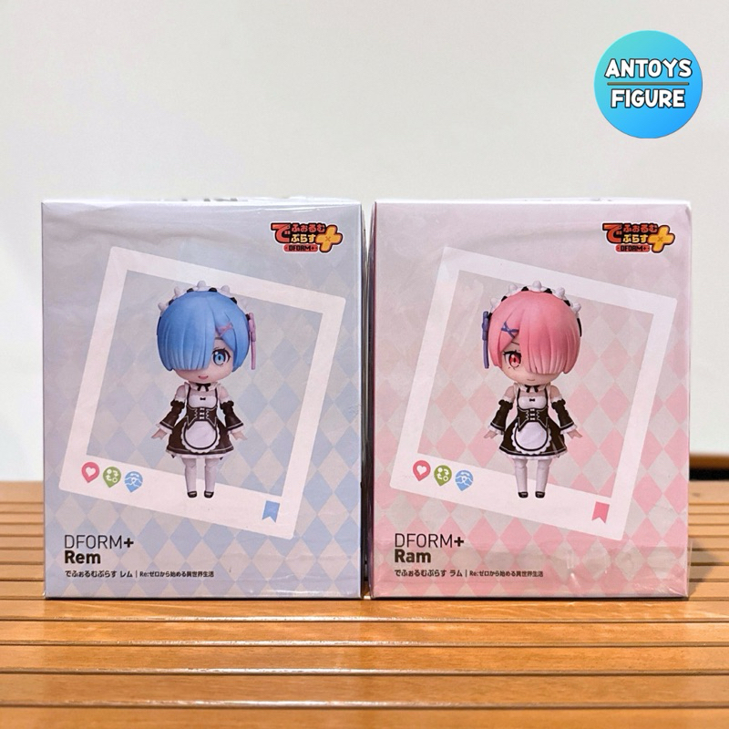 (Lot) Re:Zero Starting Life in Another World DFORM + Rem Ram Deformed ...