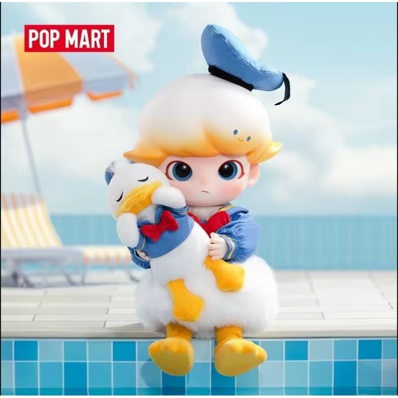 Authentic 1 POP MART DIMOO Donald Duck 1/8 Action Figure (Can Use ...