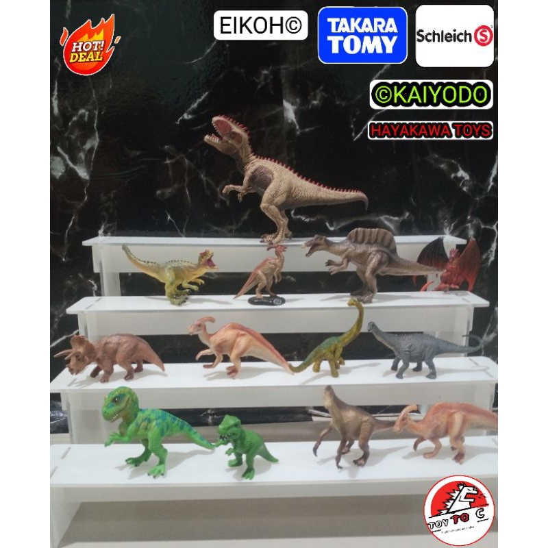 Dinosaur Model Good Detail-Tomy/EIKOH/Schleich/Kalyodo Genuine Product With Every Pump | Shopee ...