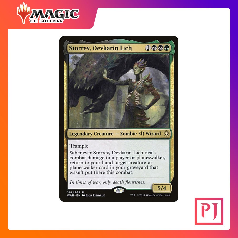 [MTG] Storrev Devakarin Lich [WAR] [MULTI] [RARE] [NORMAL] [ENG] (Magic ...