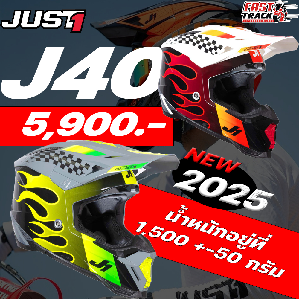 JUST1 HELMET Motocross Model J40 | Shopee Malaysia