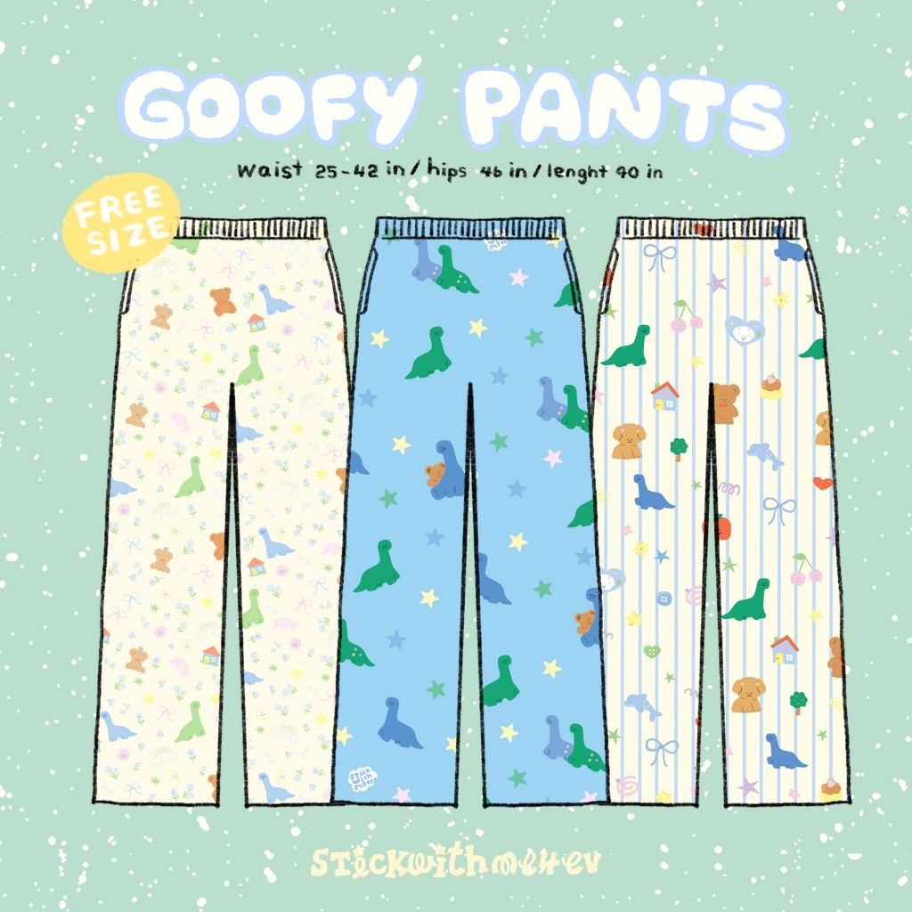 New Designs Available!! Goofy pants Home Sleeping There Are Two ...