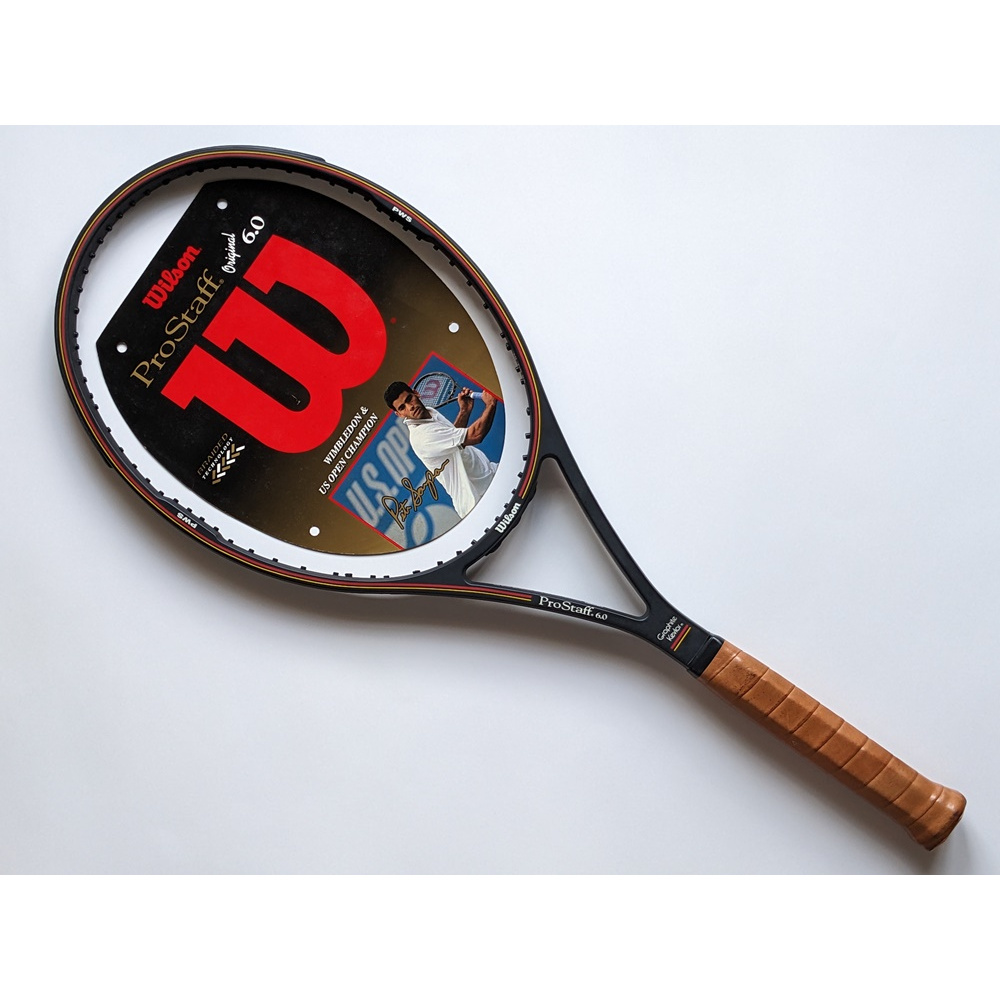 Used Wilson Pro Staff 6.0 Midplus 95 4 1/2" Grip Tennis Racket Pete ...