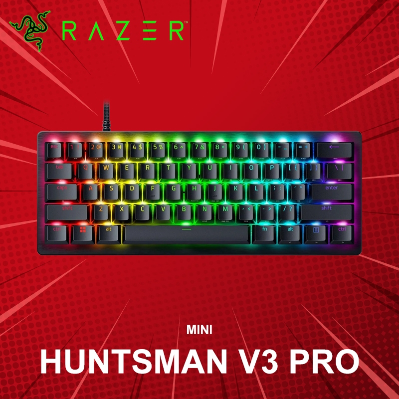 Razer Huntsman V3 Pro Mini Keyboard (English) 2 Year Warranty | Shopee ...