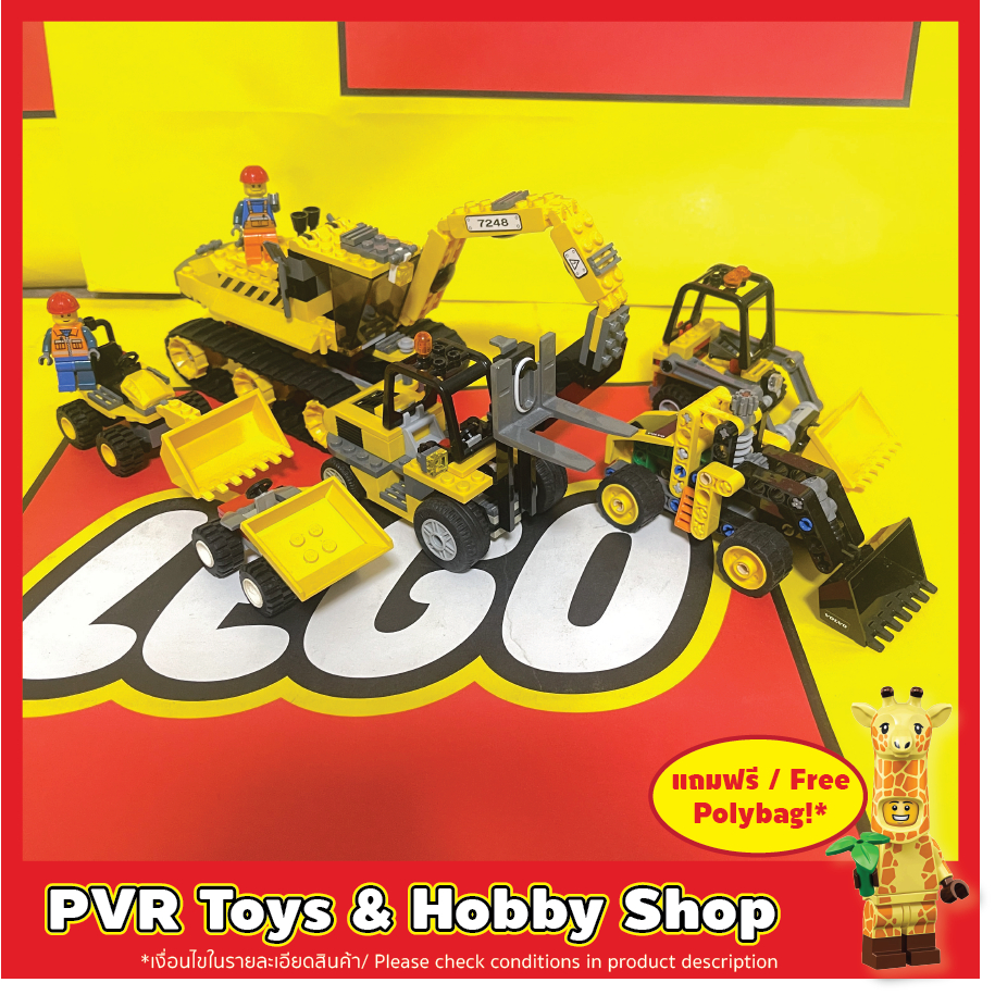 USED Second Hand LEGO CITY Construction Crane Retired set Second-handed ...